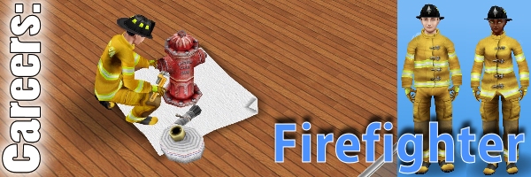 The Sims Freeplay- Careers: Fire Fighter – The Girl Who Games