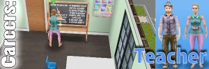 The Sims Freeplay- Careers: Teacher – The Girl Who Games