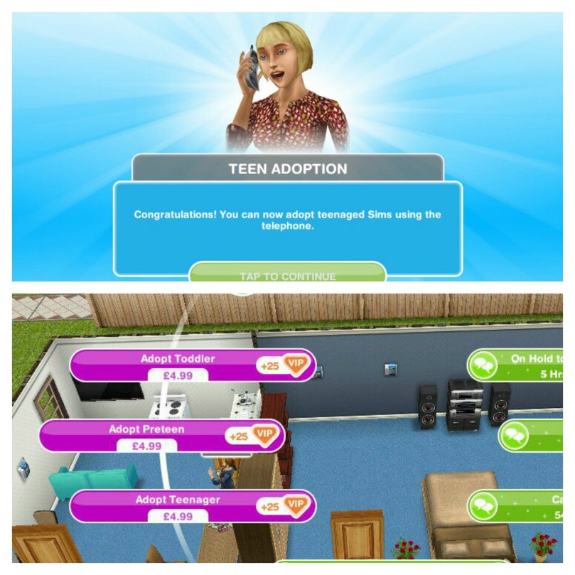 The Sims Freeplay- Teenagers Quest – The Girl Who Games