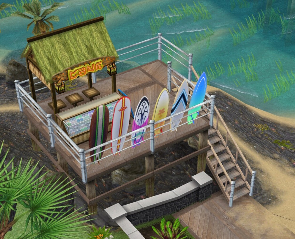 The Sims Freeplay- Hobbies: Surfing – The Girl Who Games