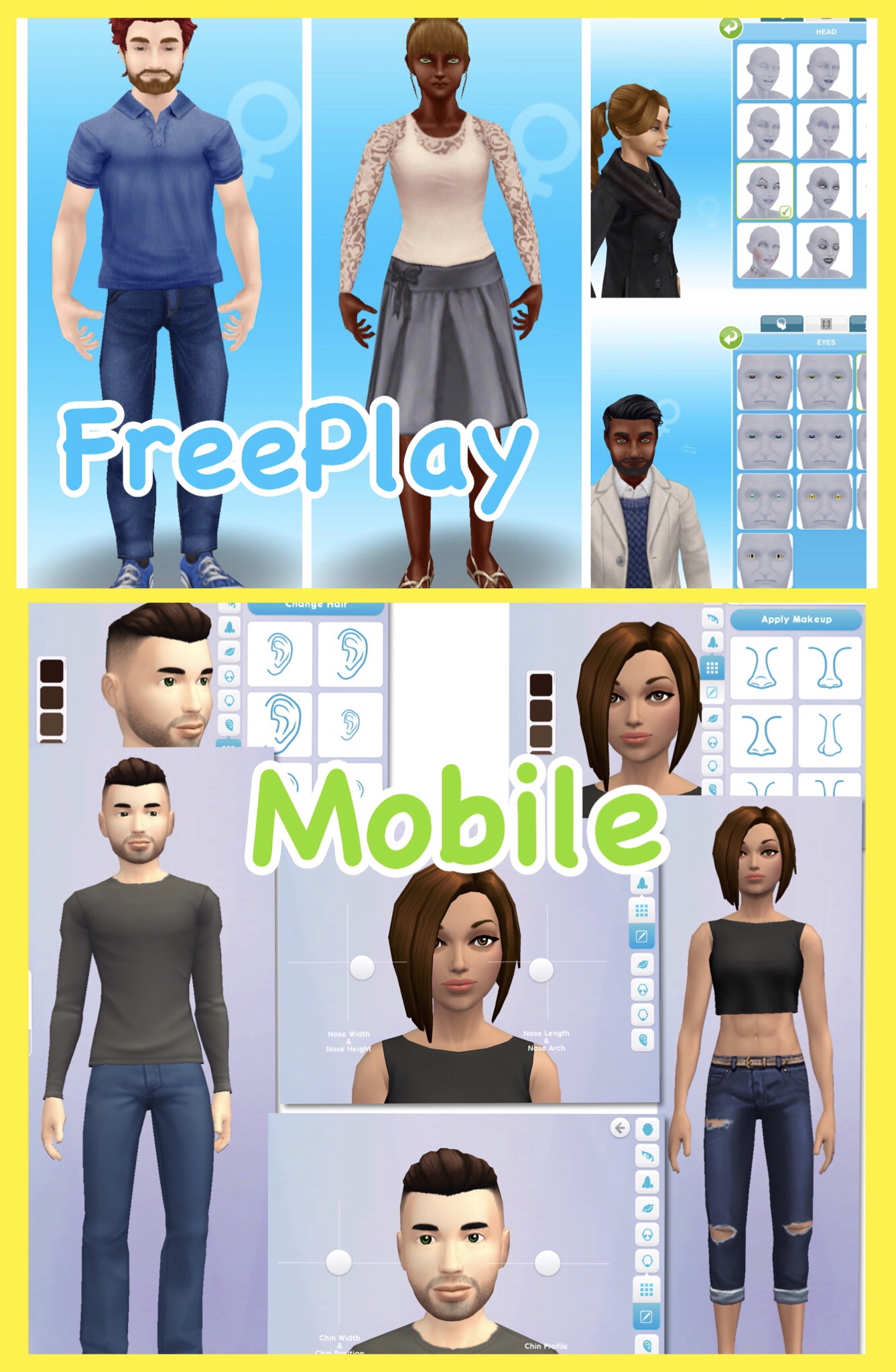 What is the difference between The Sims Freeplay and The Sims Mobile ...