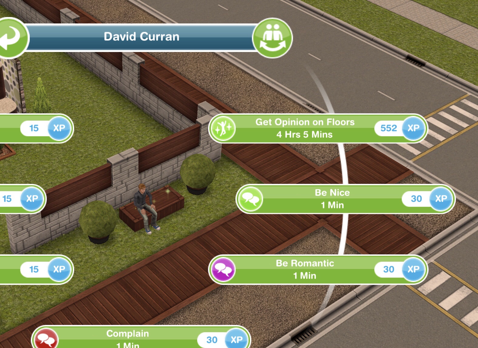 The Sims Freeplay- Back To The Wall Quest – The Girl Who Games