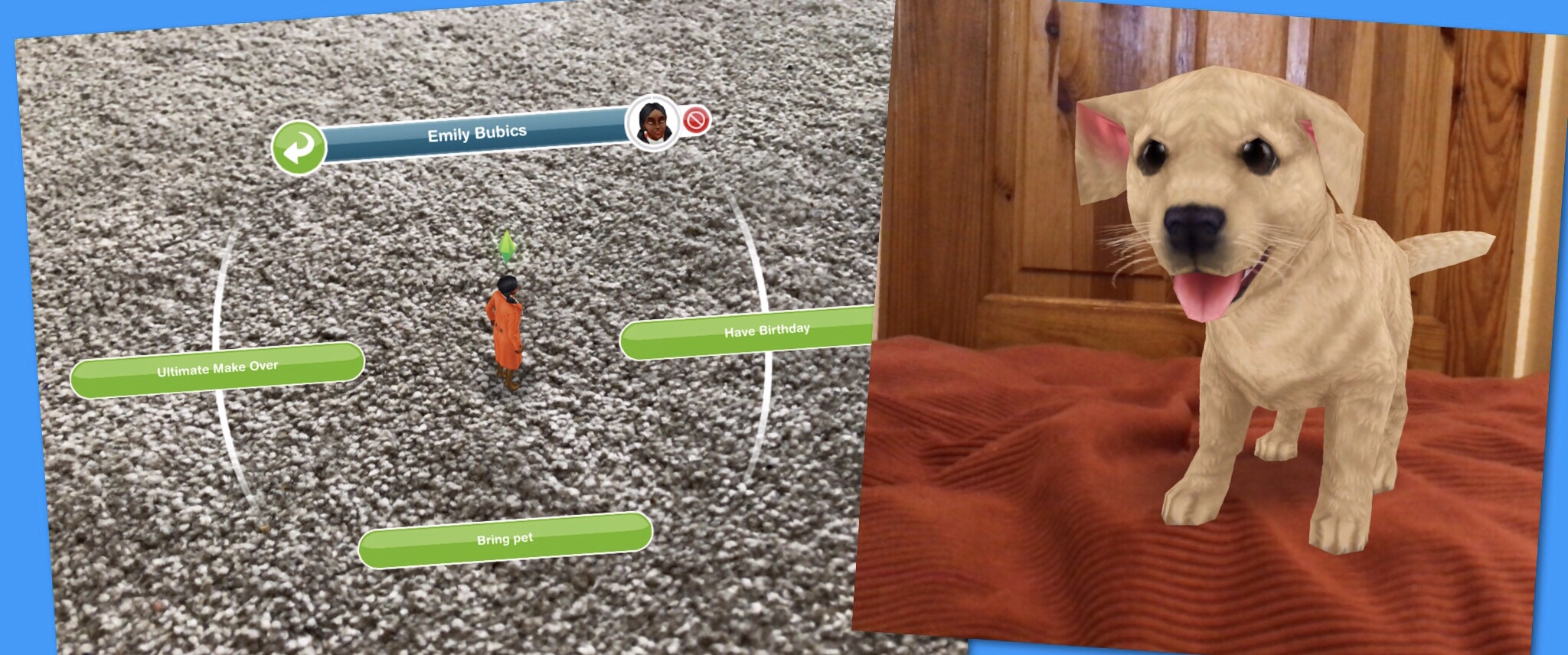 The Sims Freeplay- Guide to Augmented Reality Feature – The Girl Who Games