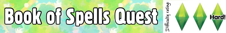 The Sims Freeplay- Book of Spells Quest – The Girl Who Games