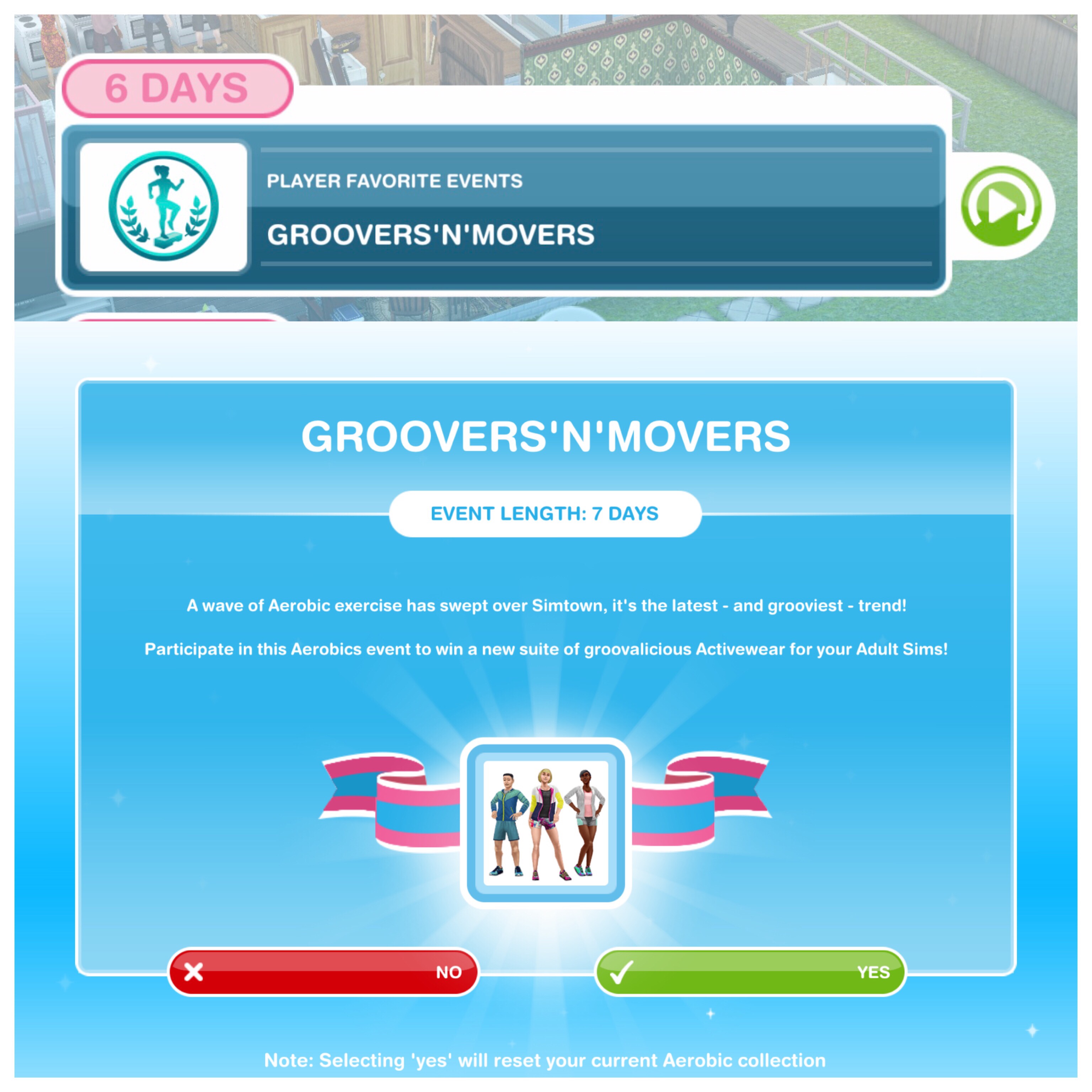 The Sims Freeplay- Groovers ‘N’ Movers 2 Hobby Event – The Girl Who Games
