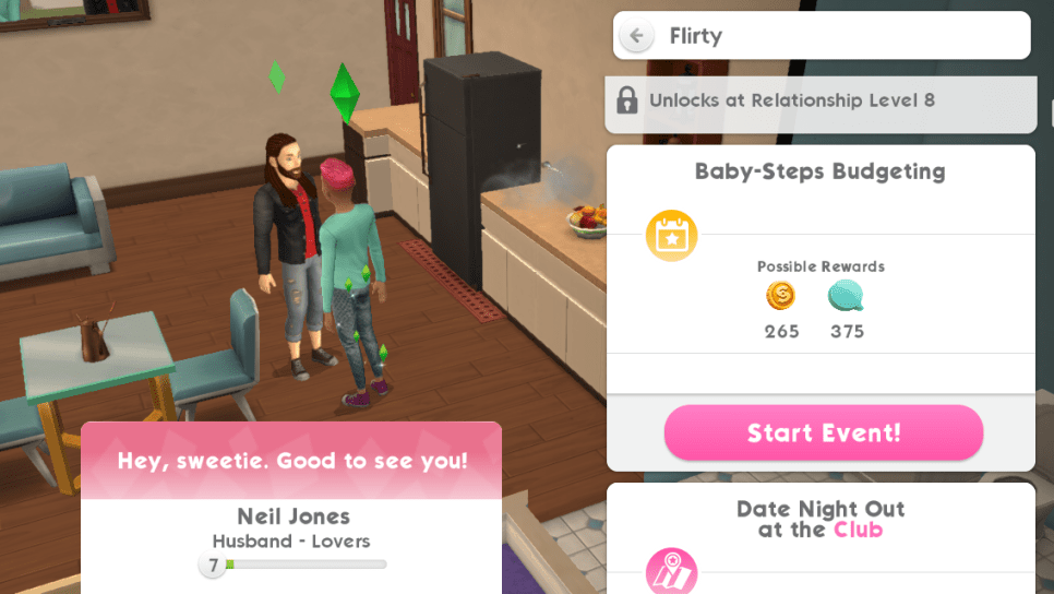 The Sims Mobile- Baby Quest – The Girl Who Games