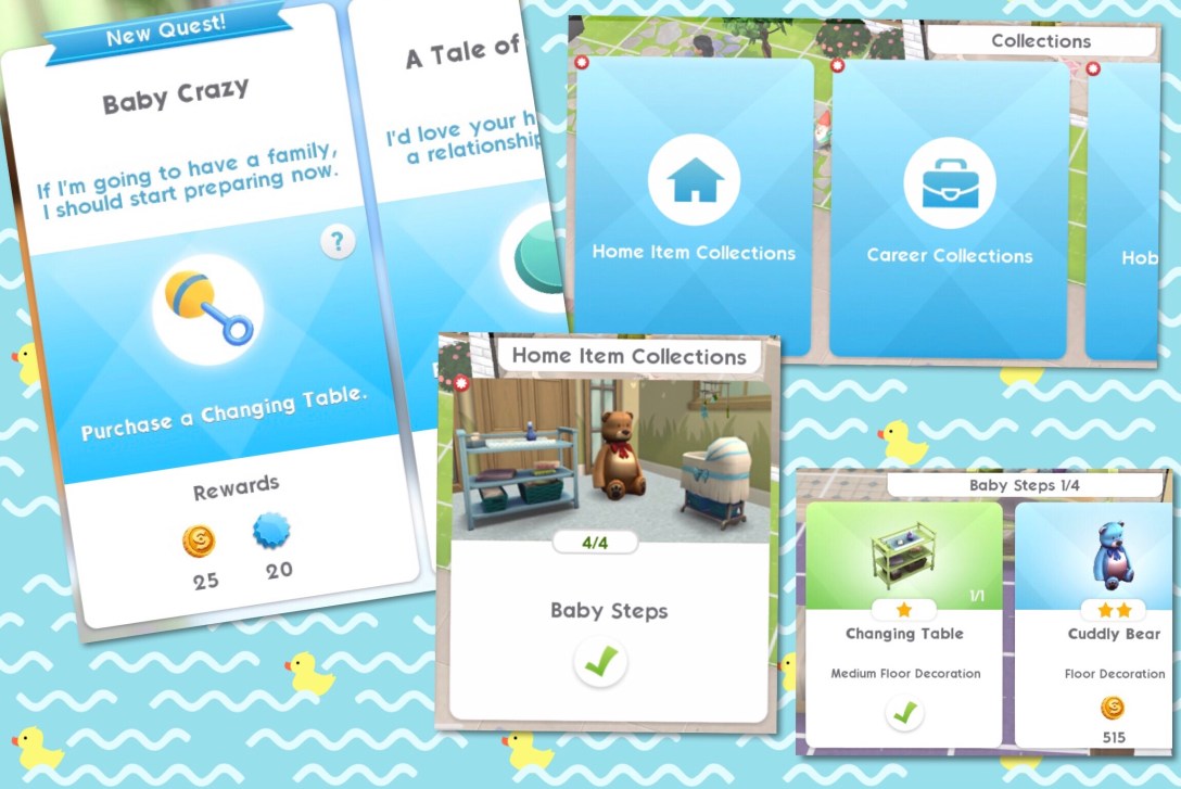 The Sims Mobile- Baby Quest – The Girl Who Games