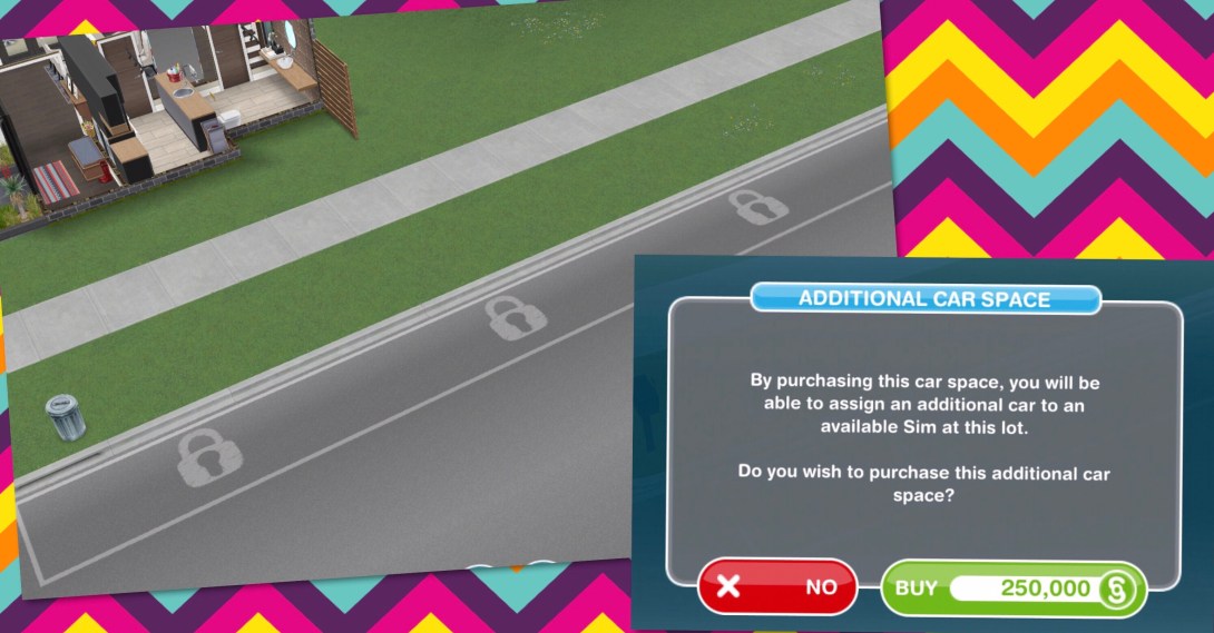 The Sims Freeplay- Adding Cars to House Lots & Driveway Homes – The ...