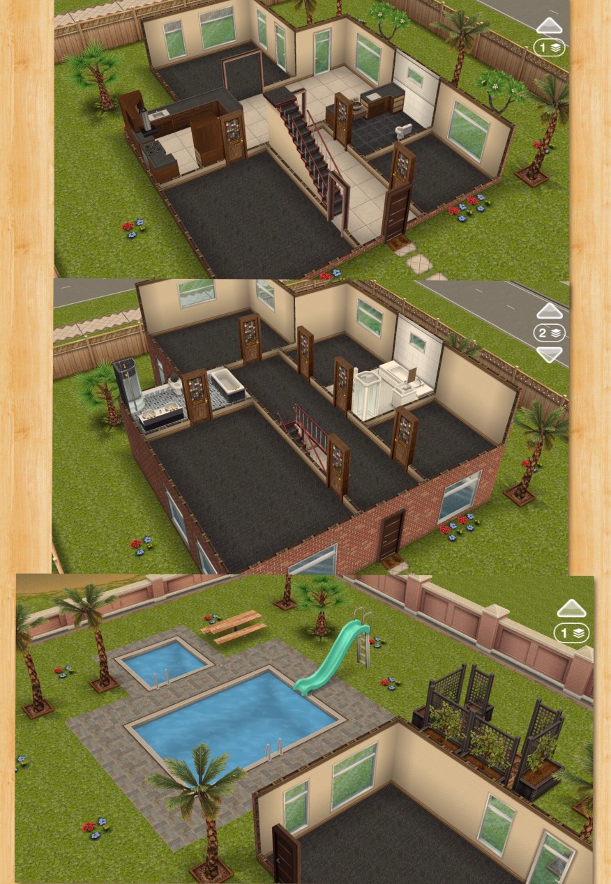 The Sims Freeplay- House Guide (Part Three) Templates – The Girl Who Games