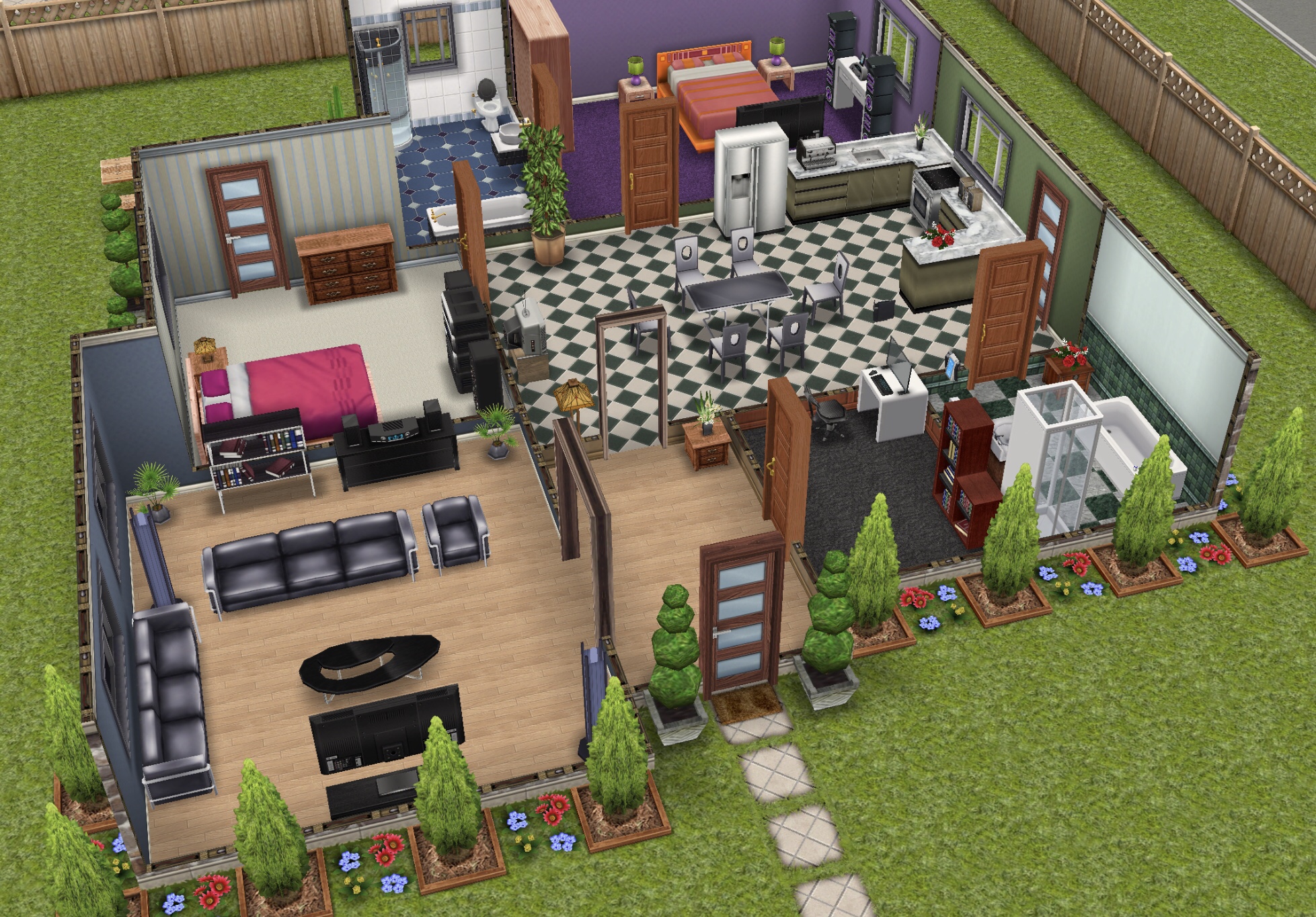 The Sims Freeplay- House Guide (Part One) – The Girl Who Games