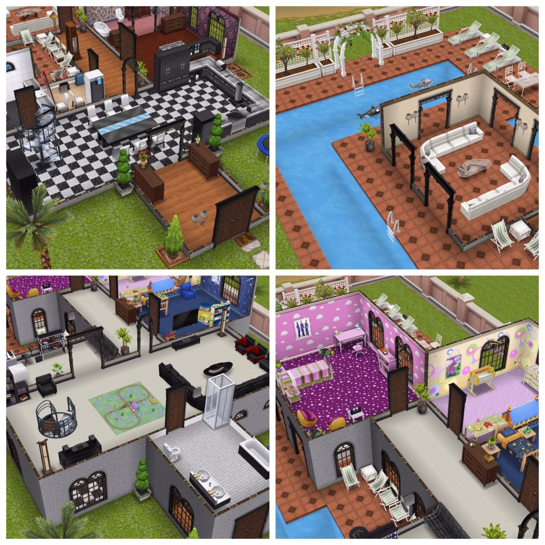 The Sims Freeplay- House Guide (Part Two) – The Girl Who Games