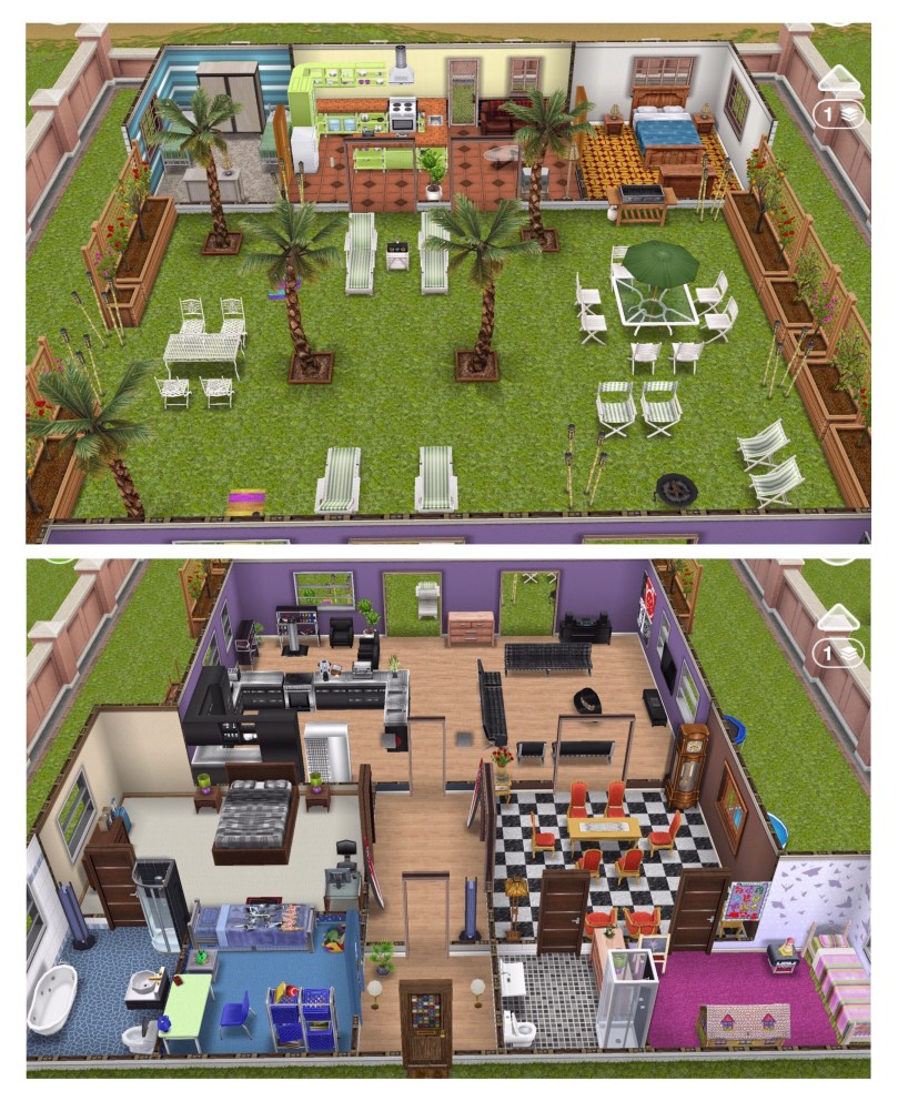 The Sims Freeplay- House Guide (Part Five) Prize Houses – The Girl Who ...