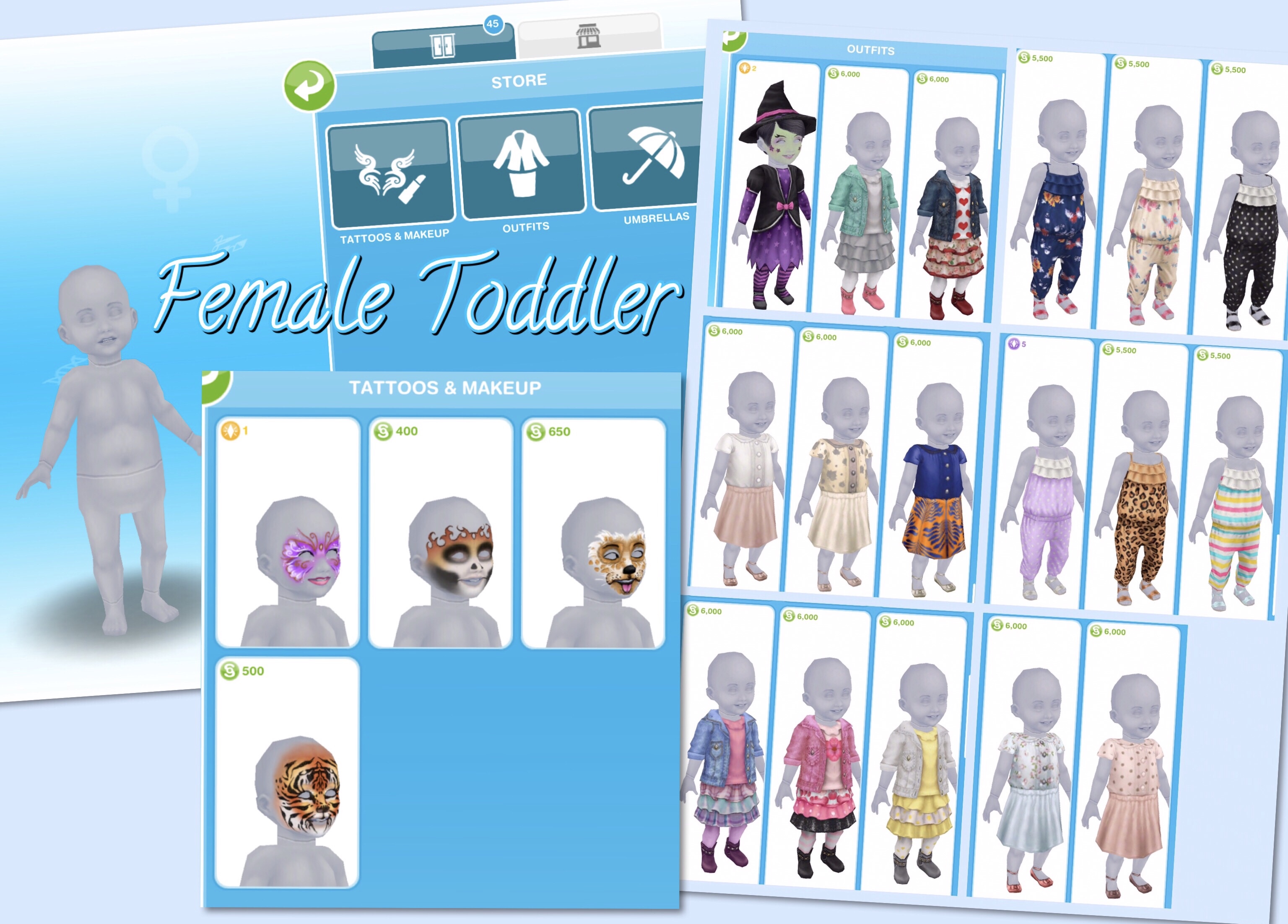 The Sims Freeplay- Costume and Swim Store – The Girl Who Games