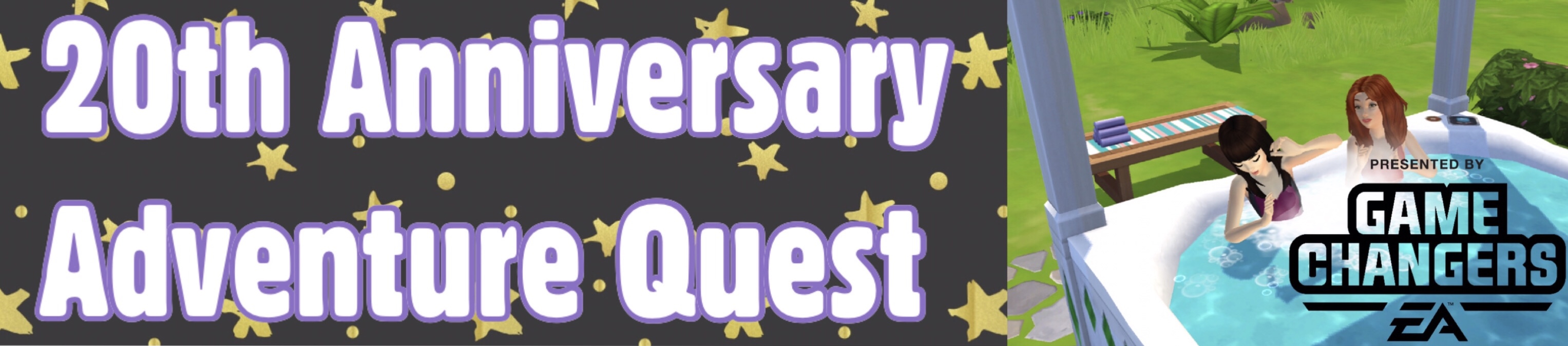 The Sims Mobile- 20th Anniversary Adventure Quest – The Girl Who Games