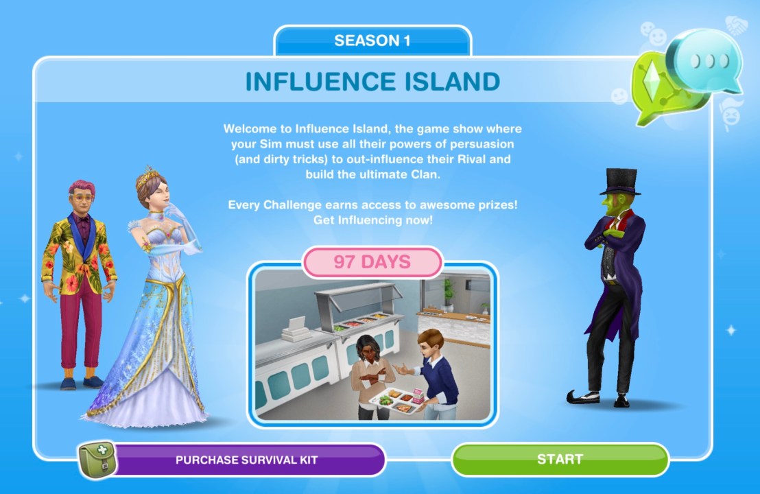 The Sims Freeplay- Influence Island – The Girl Who Games