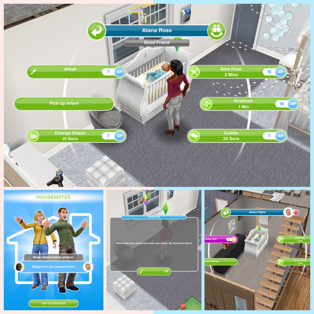 The Sims Freeplay- Deleting a Sim & Adopting – The Girl Who Games