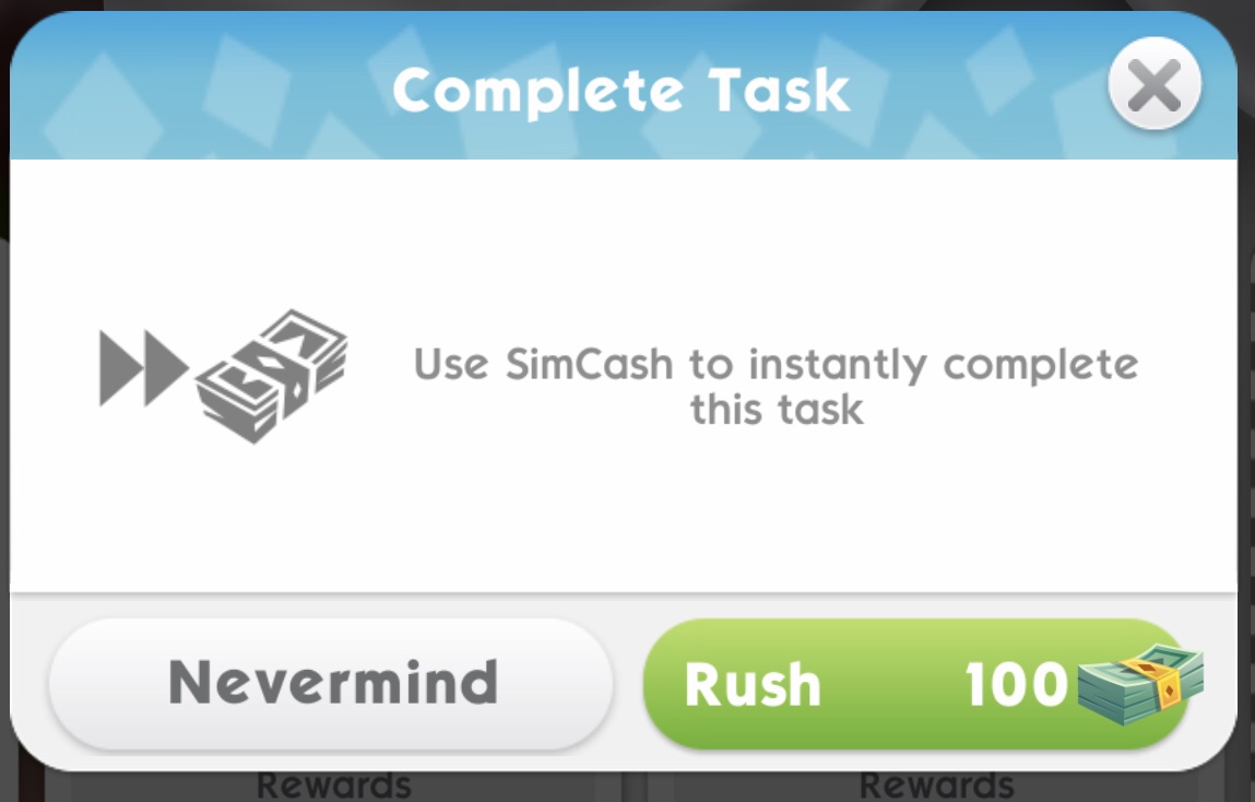 The Sims Mobile-Daily Tasks List – The Girl Who Games