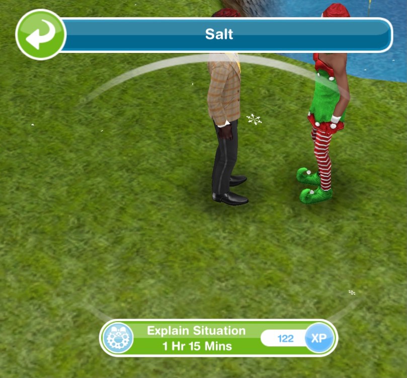 The Sims Freeplay- Santa: The Musical Christmas 2023 Quest – The Girl ...