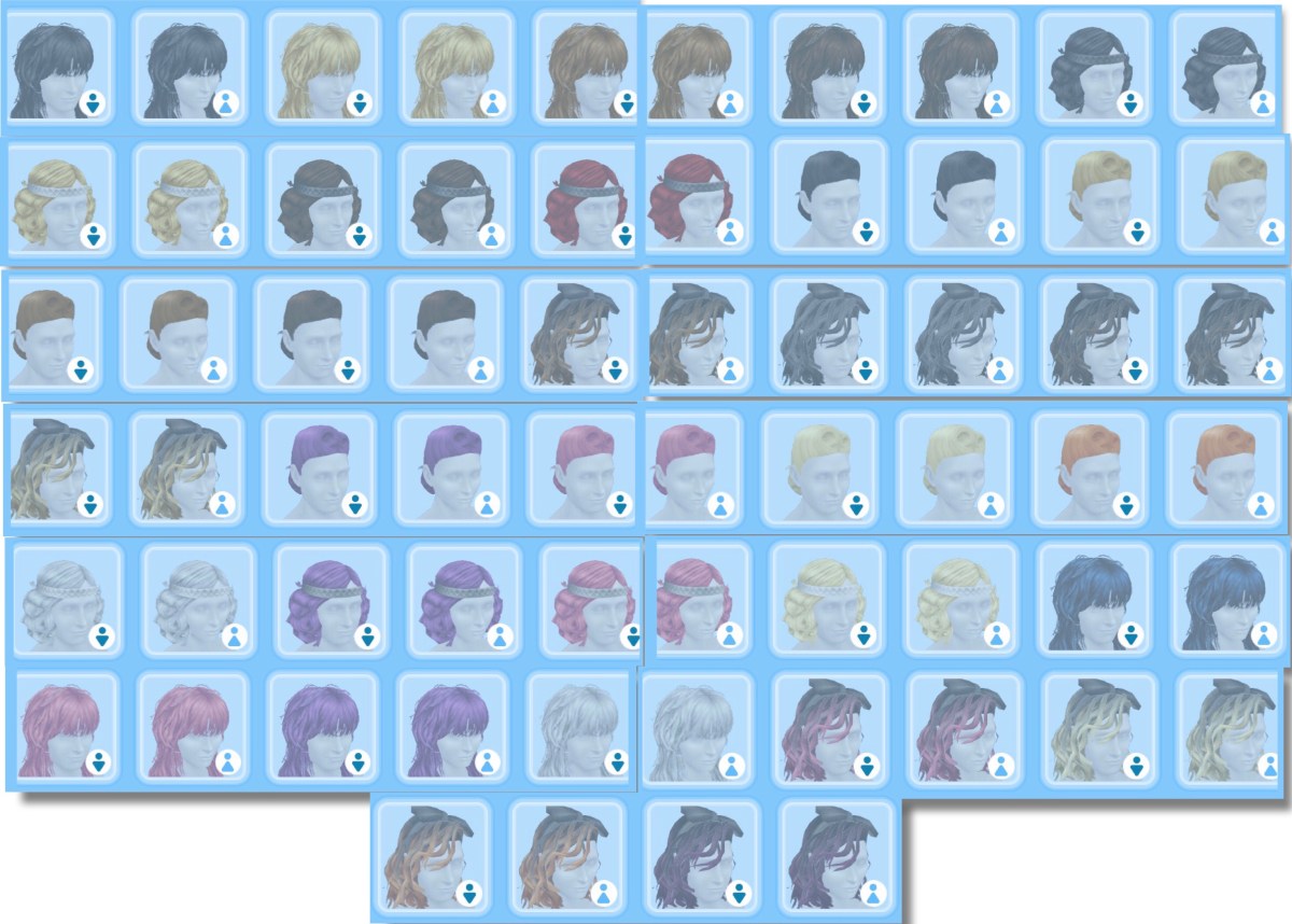 The Sims Freeplay- Combed Back Eras Hair Hobby Event – The Girl Who Games