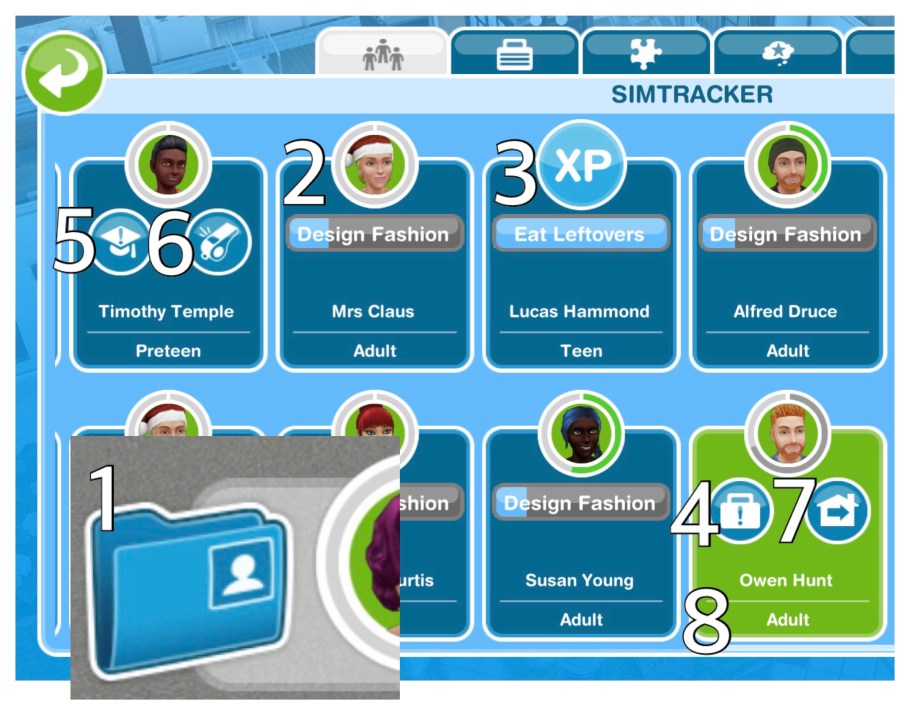 The Sims Freeplay- Symbols Explained – The Girl Who Games