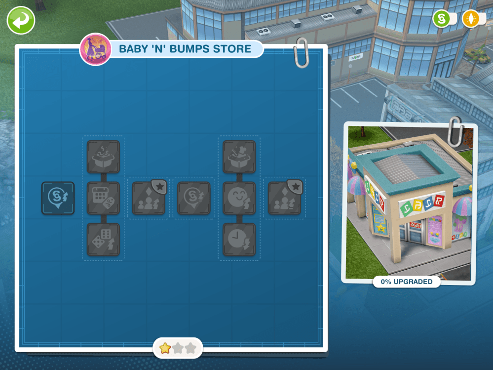 The Sims Freeplay- Store Upgrades – The Girl Who Games